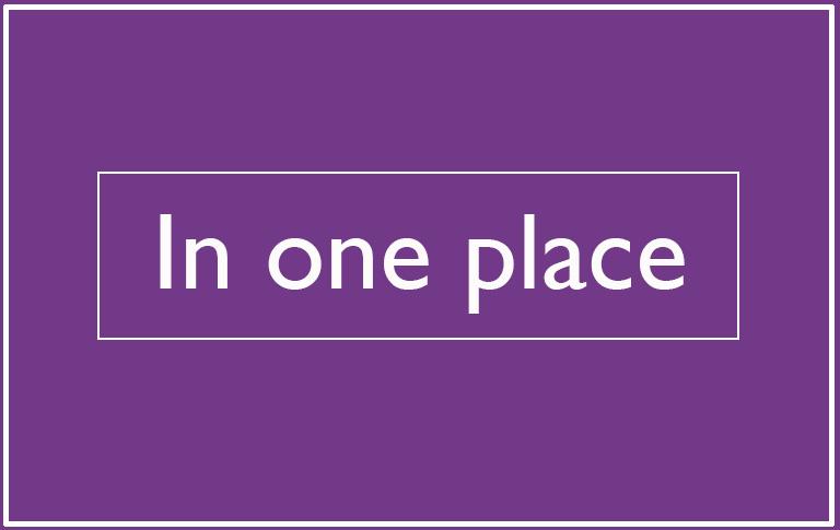 Here’s a list of our blog posts since July, organised in groups ...